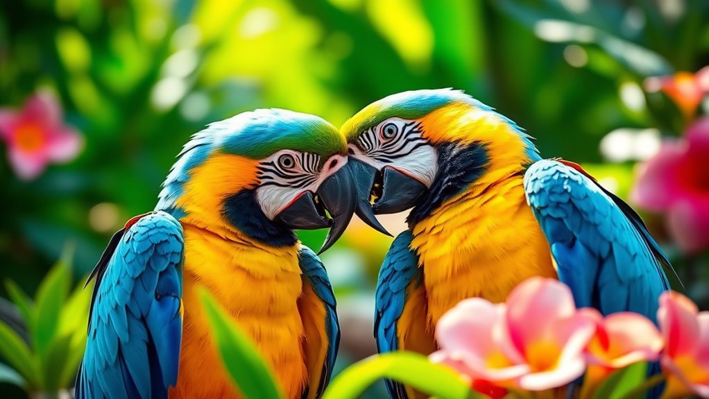 Do Birds Kiss? Understanding Avian Affection and Behavior - Chirping Hearts