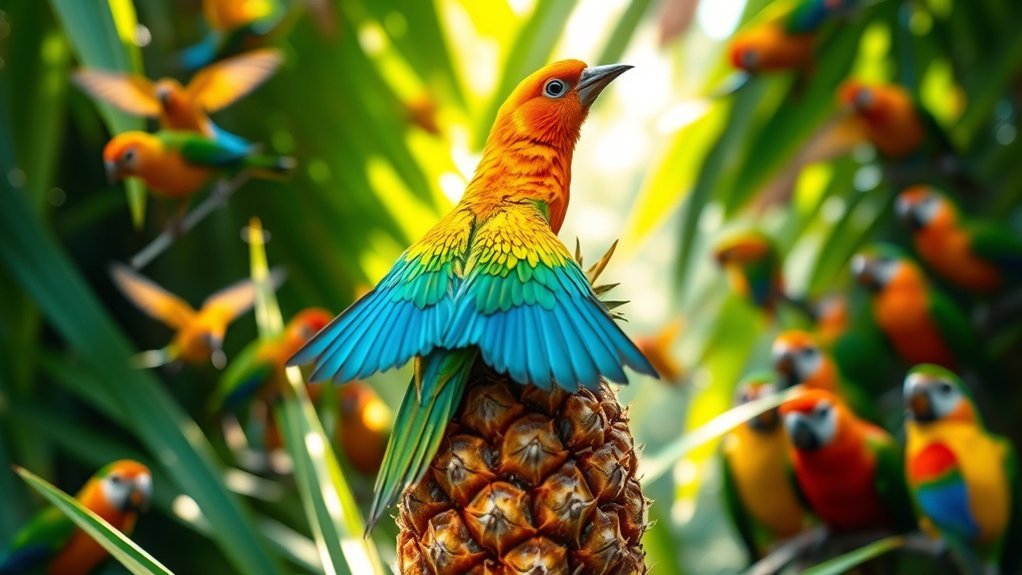 Can Birds Eat Pineapple? Evaluating Tropical Fruits in Avian Diets ...