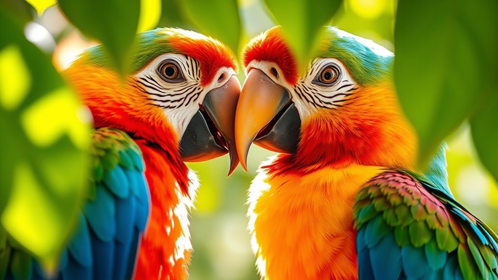 Do Birds Kiss? Understanding Avian Affection and Behavior - Chirping Hearts